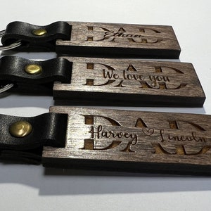 Keychain Dad for Father's Day SVG File - Etsy