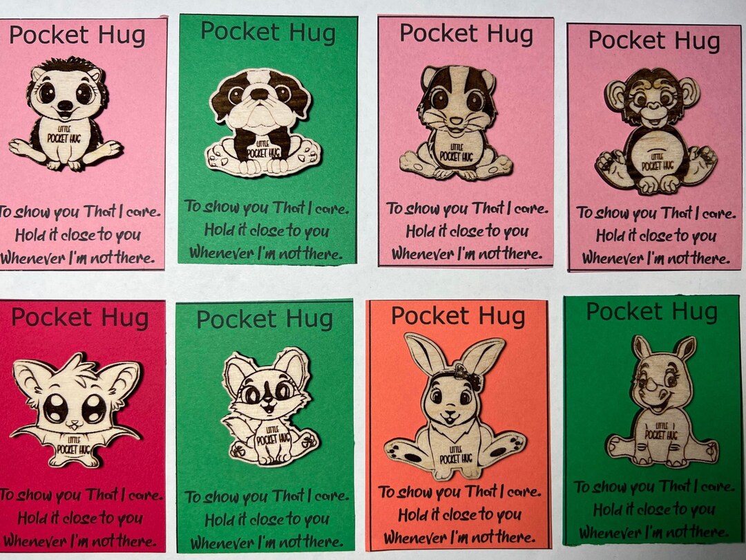 Pocket Hug SVG FILE 2 - Etsy