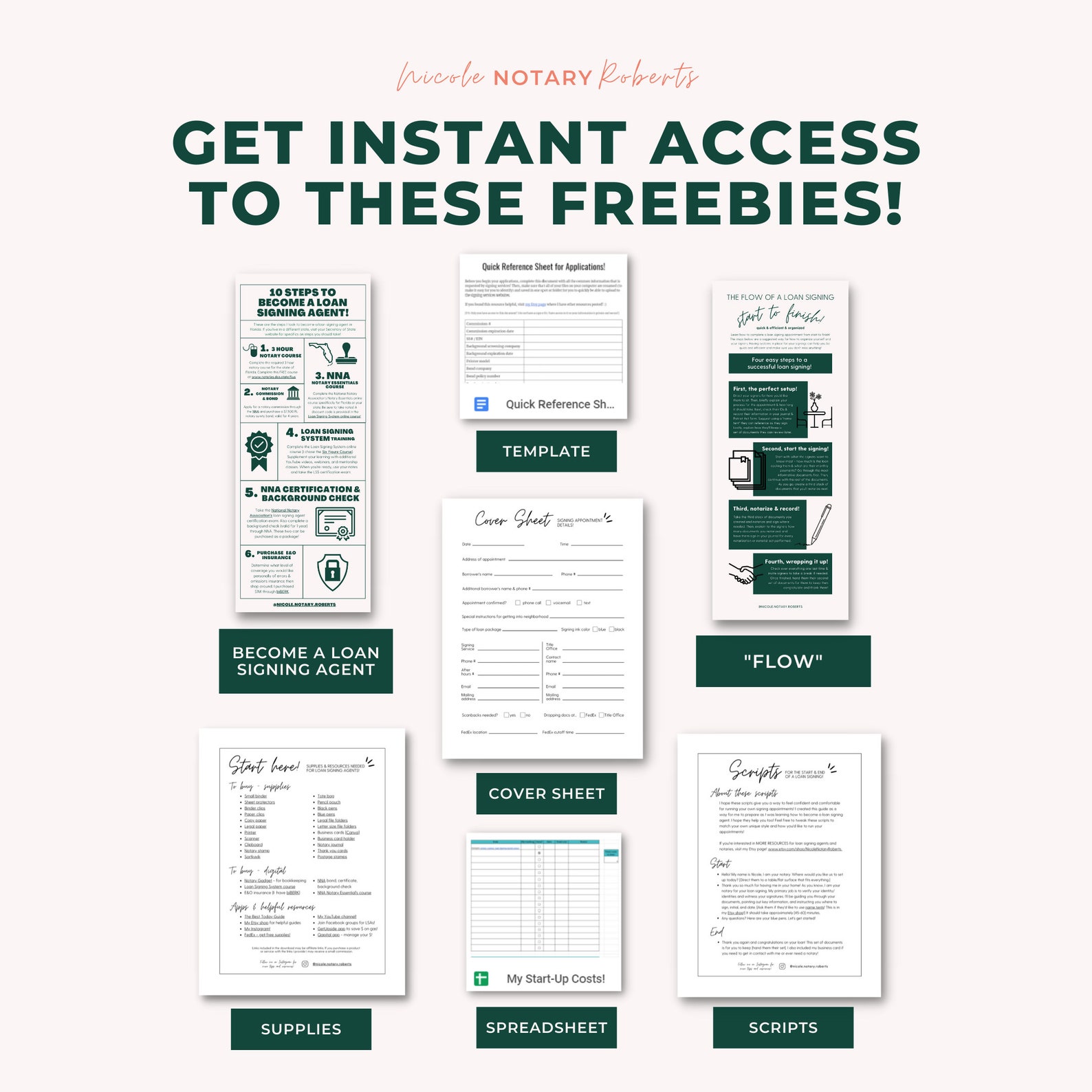 NOTARY ESSENTIALS GUIDE for Notaries Everything You Need to - Etsy