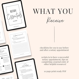 Notary Essentials Guide: Scripts, Checklists, Resources (PDF Download ...