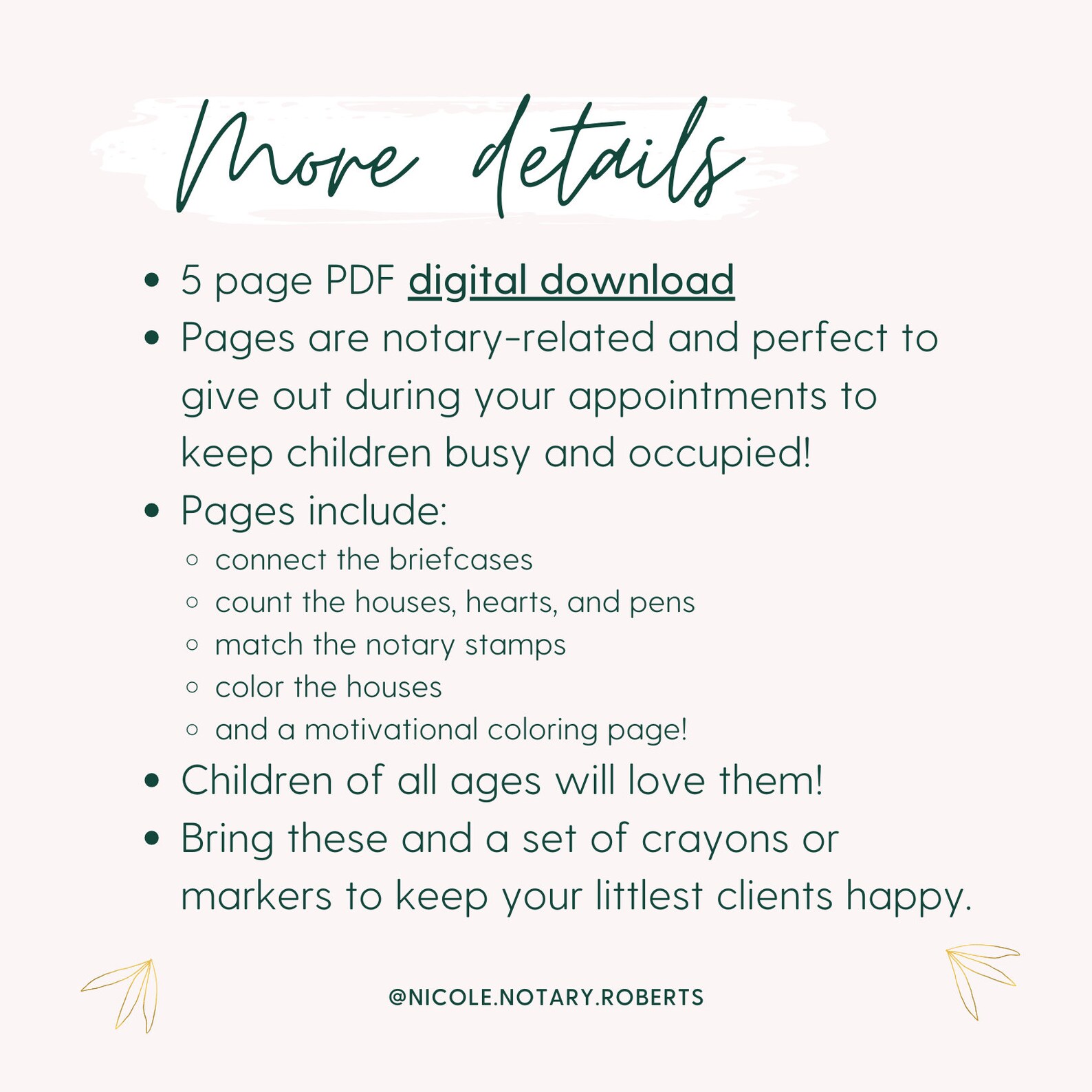 Notary-themed Coloring and Activity Pages Digital Download - Etsy