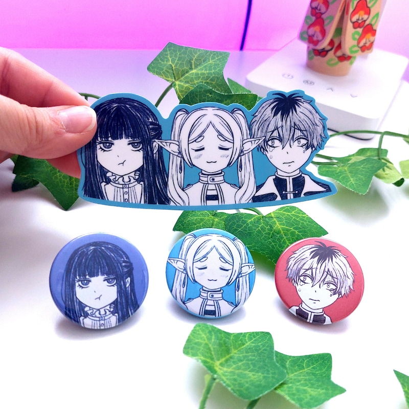 Frieren Sticker - Etsy