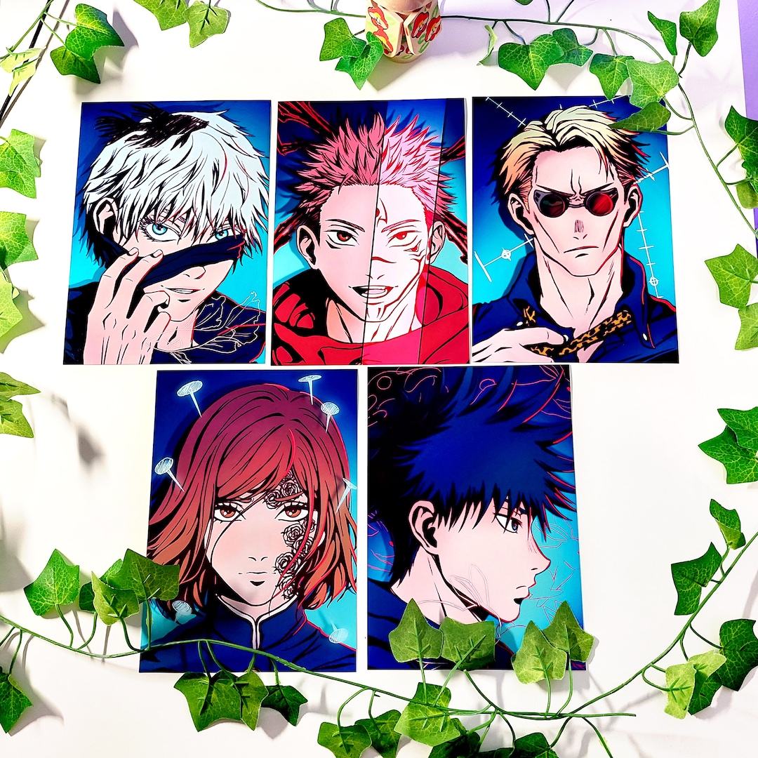 Jujutsu Kaisen Print Pack JJK Print Bundle Set of 5 Anime Prints Anime ...