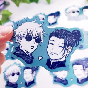 Gojo Geto Sticker - Jujutsu Kaisen - Satoru - Jujutsu Sorcerer - Manga ...