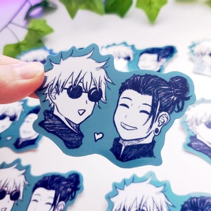 Gojo Geto Sticker - Jujutsu Kaisen - Satoru - Jujutsu Sorcerer - Manga ...