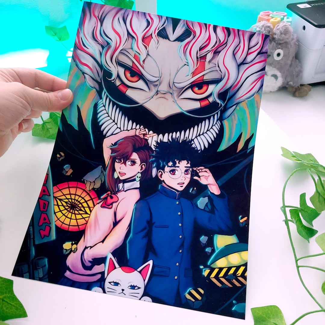 Dandadan Print Momo, Okarun Poster Dandadan Art Poster Anime Lovers ...