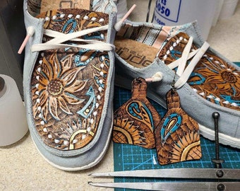 Custom Hey Dudes - Etsy