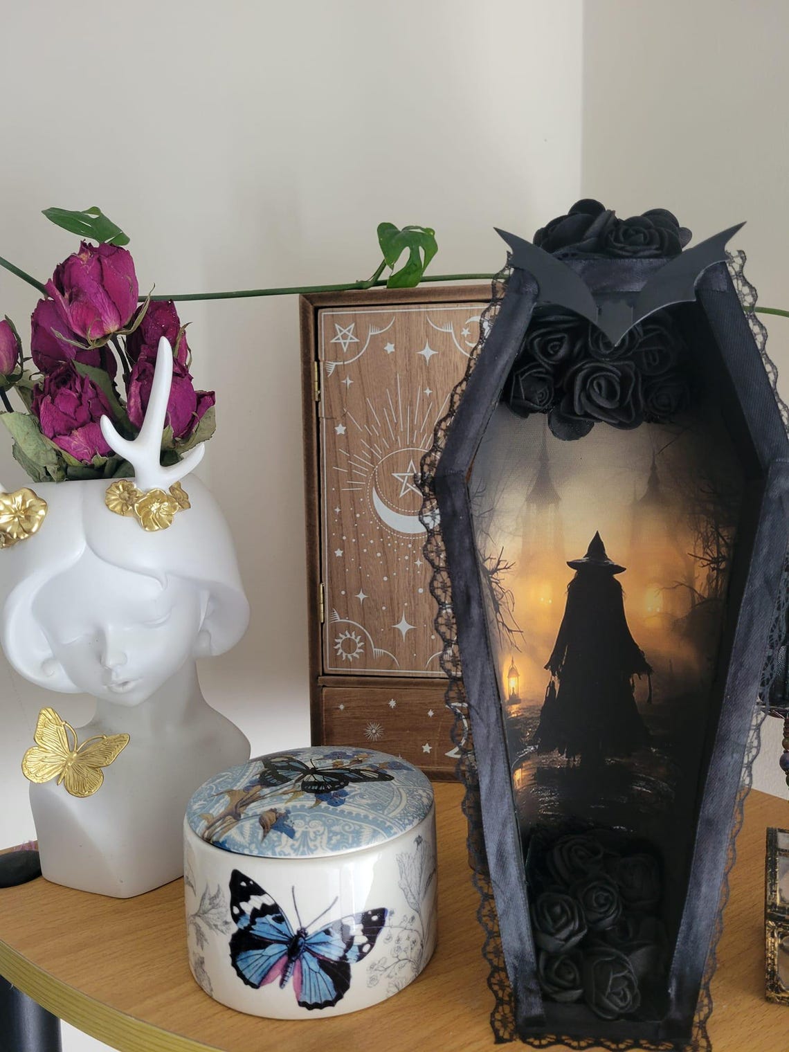 The Return of the Witch Shadow Coffin. - Etsy