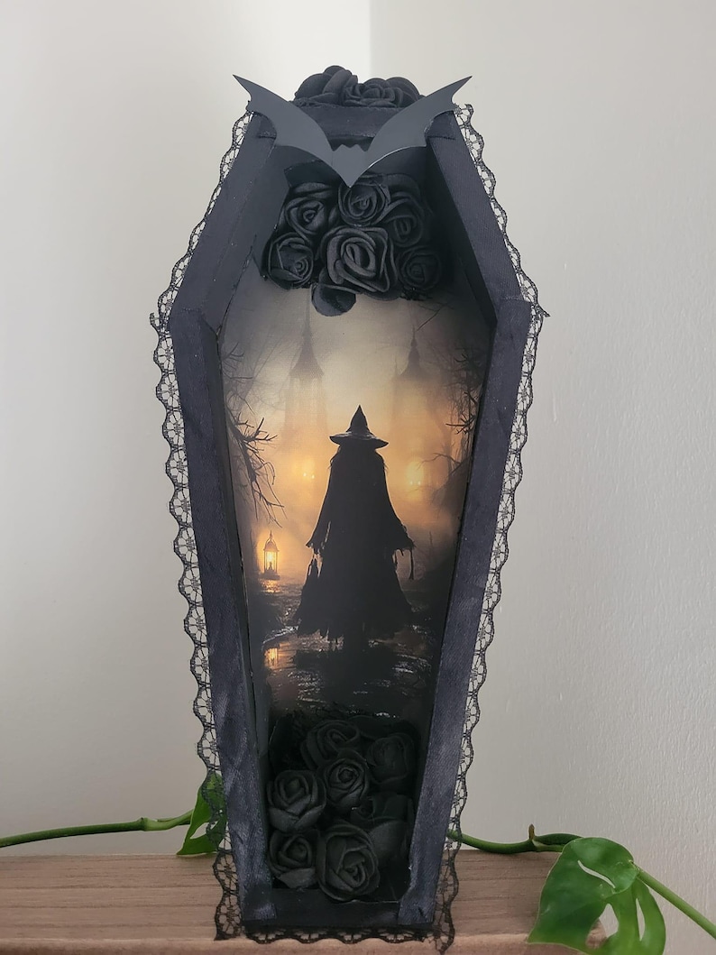 The Return of the Witch Shadow Coffin. - Etsy