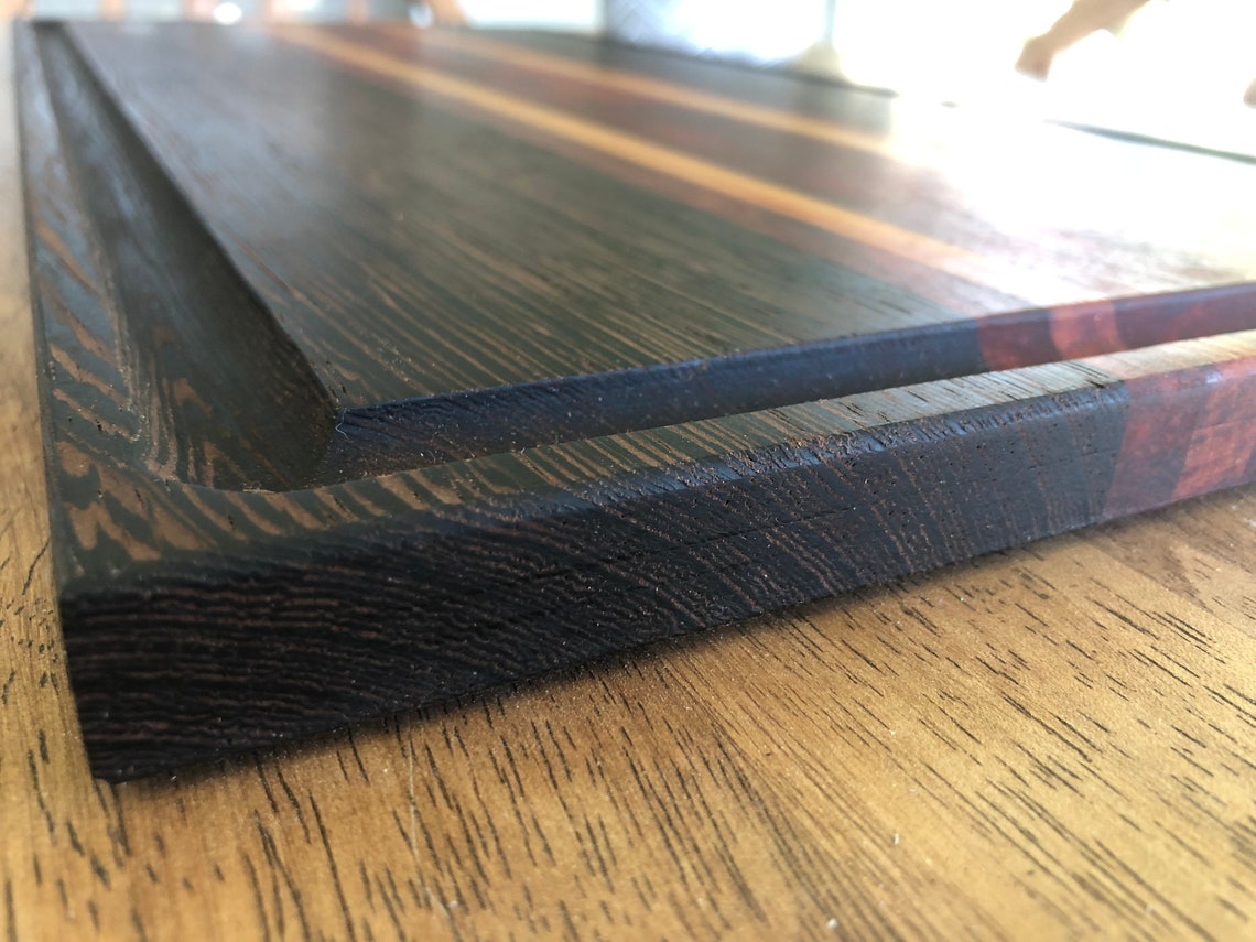 Large Wenge Hardwood Cutting Board - Etsy