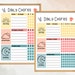Responsibility Chart, Printable Chore Chart, Daily Rhythm, Kids Routine ...