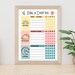 Responsibility Chart, Printable Chore Chart, Daily Rhythm, Kids Routine ...