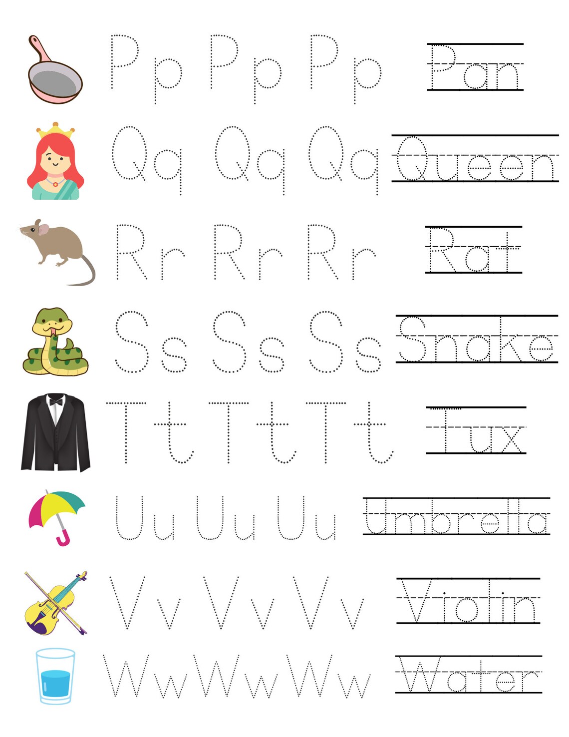 Alphabet Writing Practice Handwriting Practice Sheets Neat - Etsy