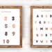 Educational Posters Printable ABC Numbers Poster - Etsy