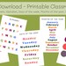 Rainbow Printable Numbers, Alphabet, Week Days, Days of the Months ...