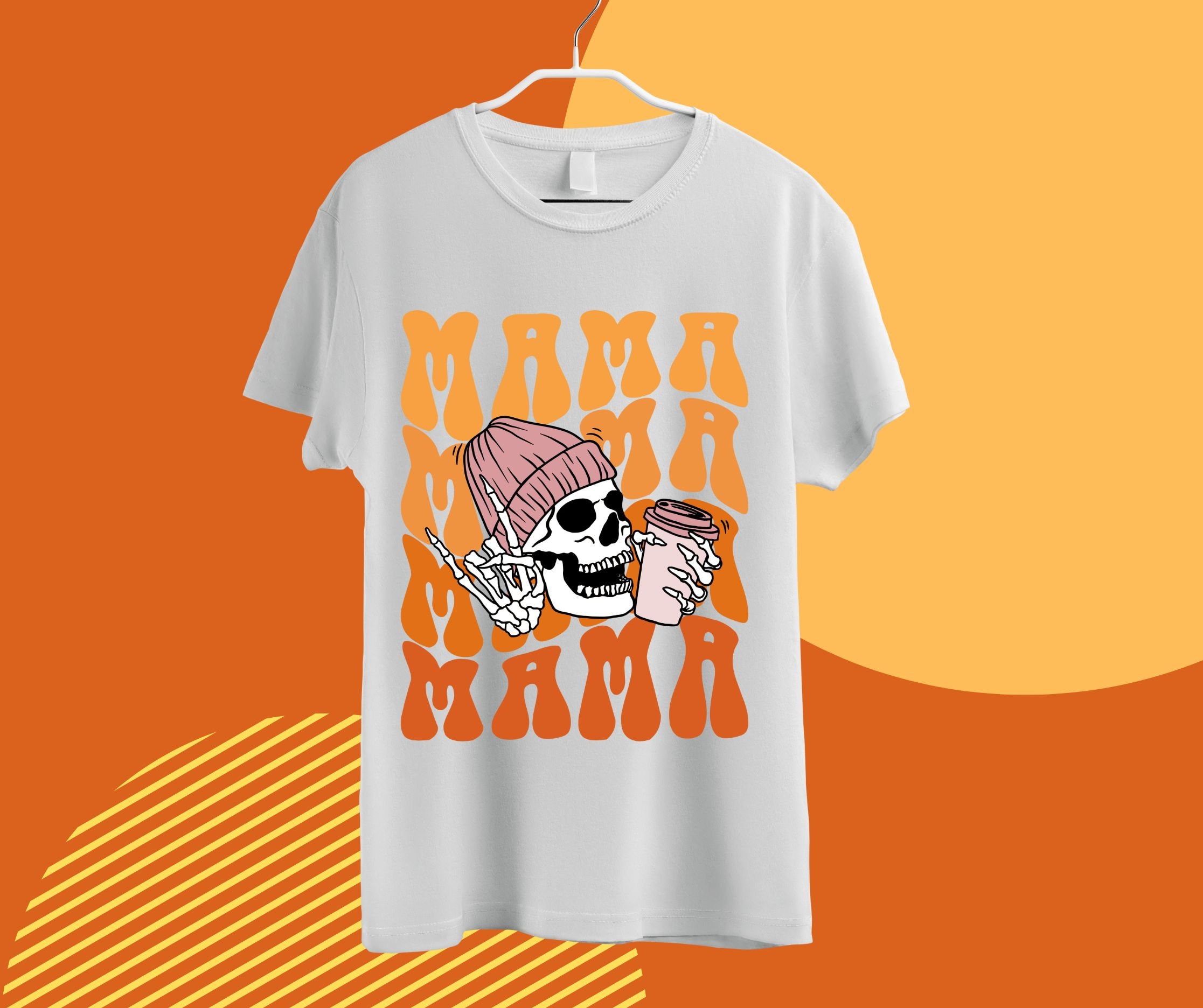 Mama Skeleton Floral Spooky Png Sublimation Design Halloween - Etsy