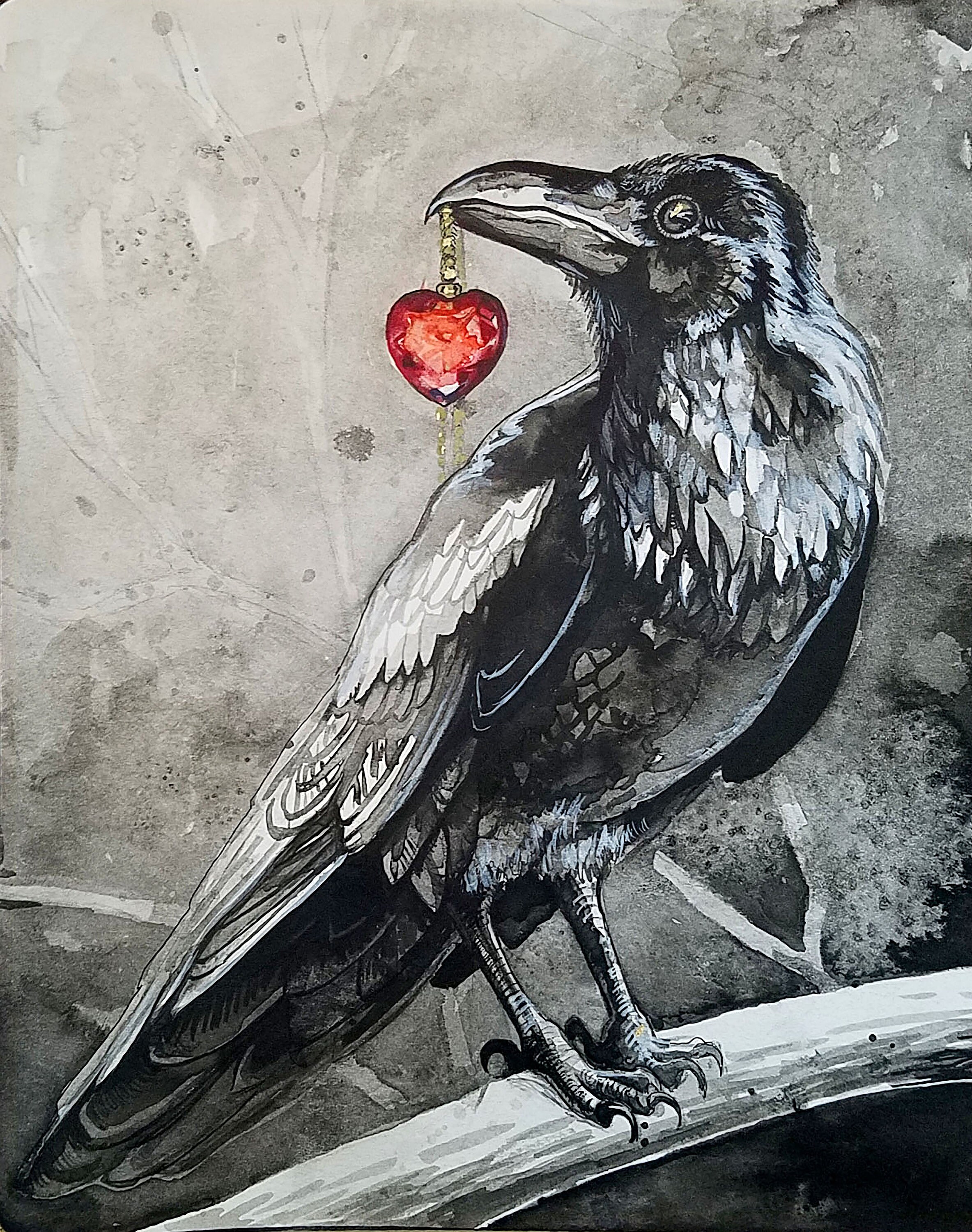 Dark Crow Art