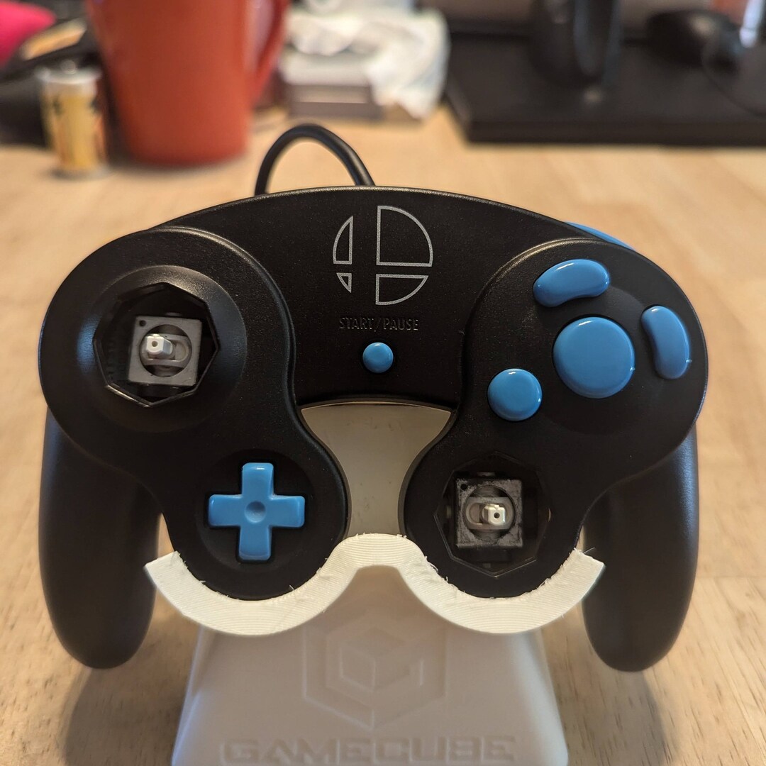 Custom BALD Light Blue Gamecube Controller Buttons Resin - Etsy