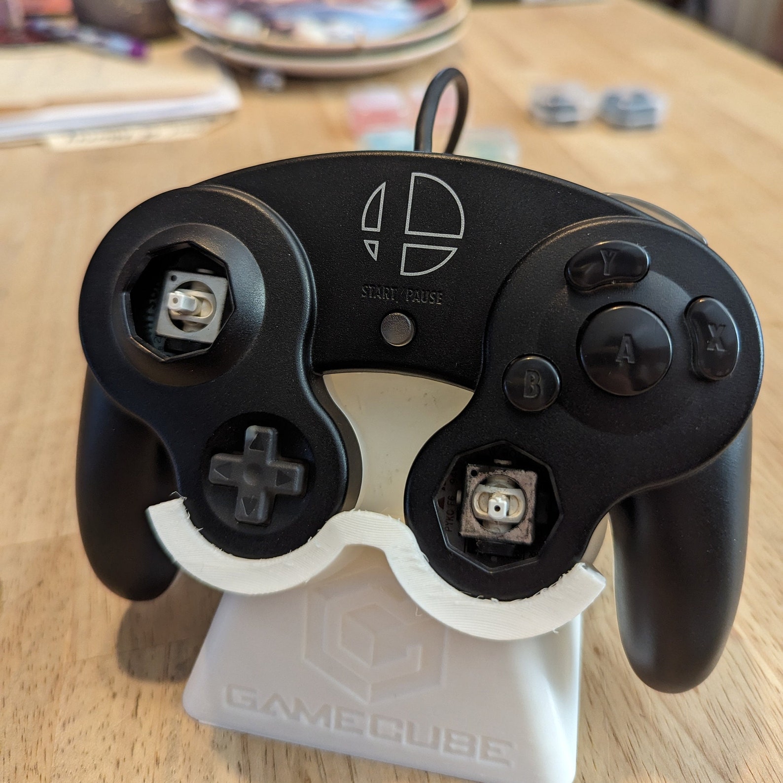 MINOR BLEMISH Black Gamecube Controller Buttons Custom Resin Cast - Etsy