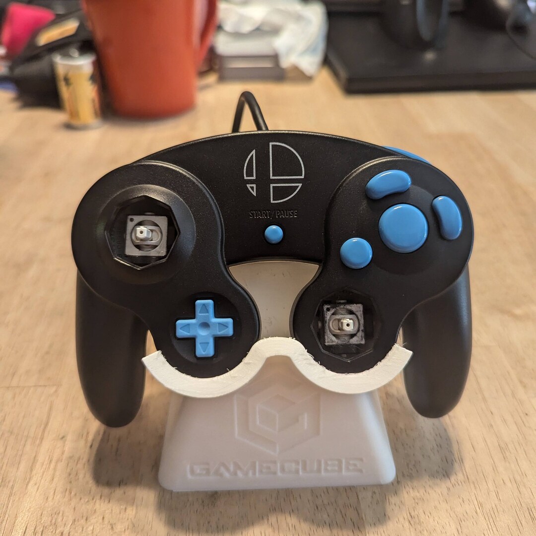 Custom BALD Light Blue Gamecube Controller Buttons Resin - Etsy