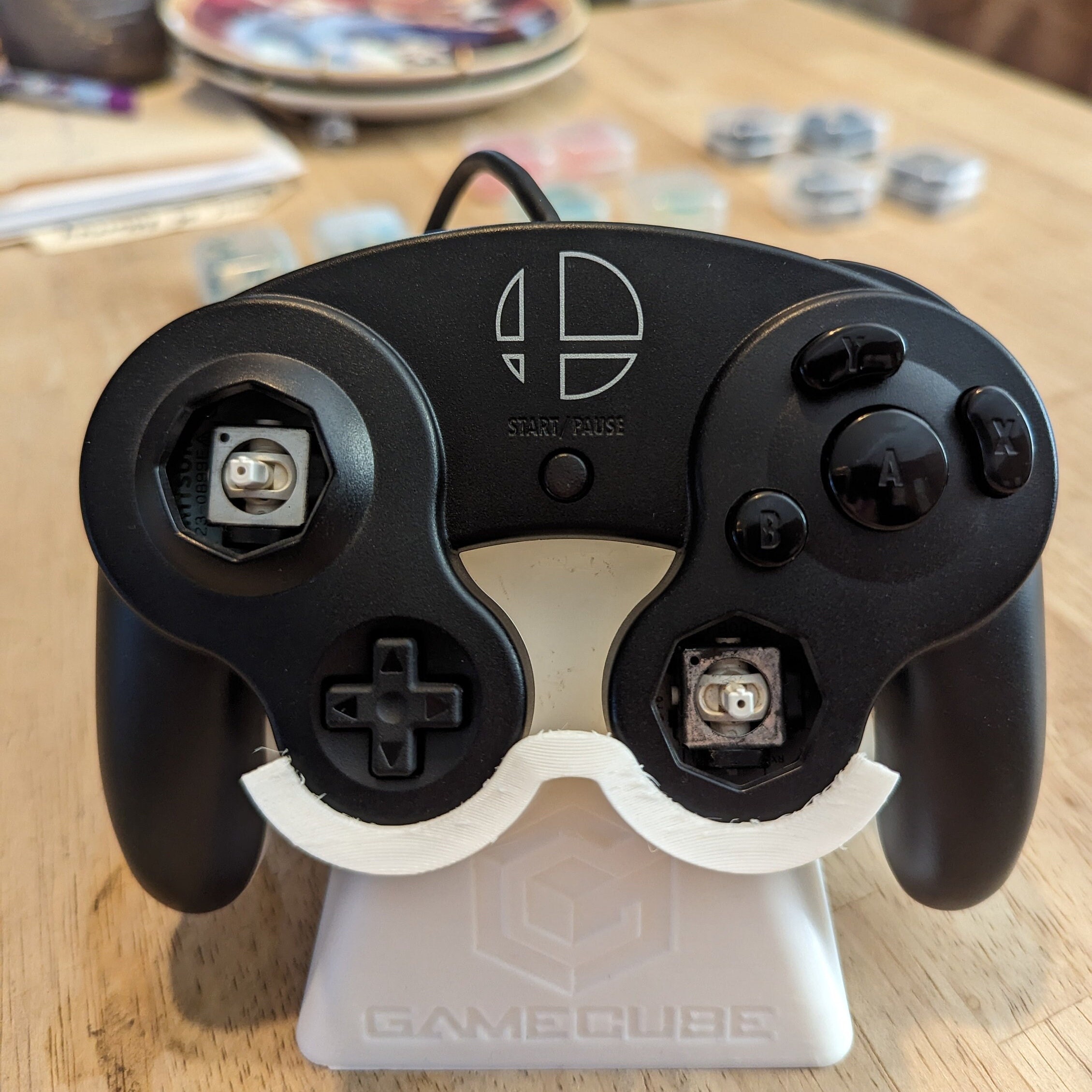 Custom Black Gamecube Controller Buttons Resin Cast - Etsy