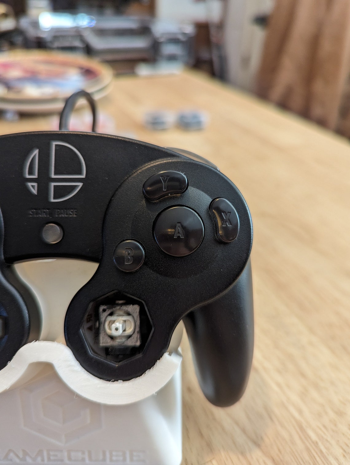 MINOR BLEMISH Black Gamecube Controller Buttons Custom Resin Cast - Etsy
