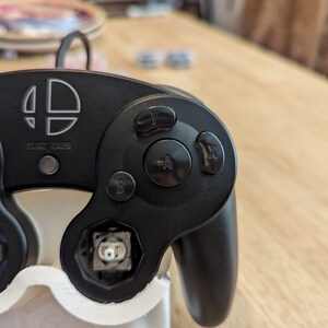 MINOR BLEMISH Black Gamecube Controller Buttons Custom Resin Cast - Etsy