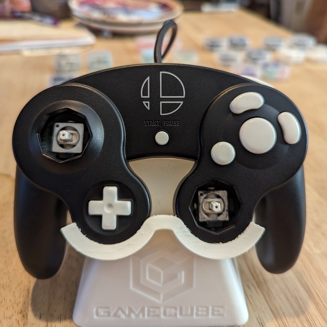 READ White BALD Resin Cast Custom Gamecube Controller Buttons - Etsy