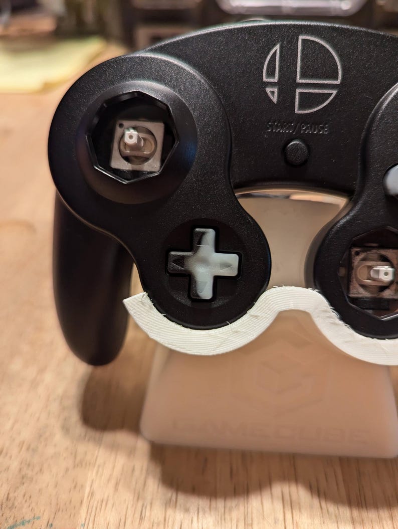 Custom Black & White Gamecube Controller Buttons Resin - Etsy