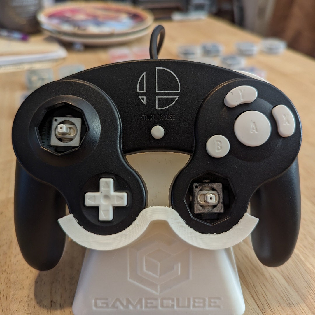MINOR BLEMISH Custom White Gamecube Controller Button Set - Etsy
