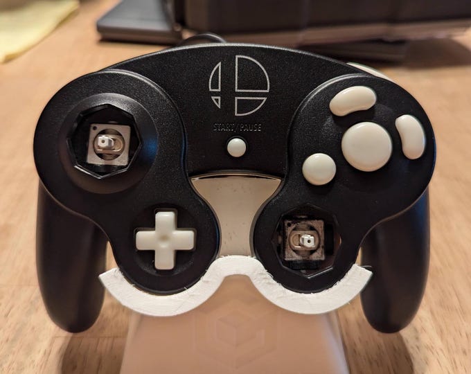 Custom BALD White Gamecube Controller Buttons Resin - Etsy