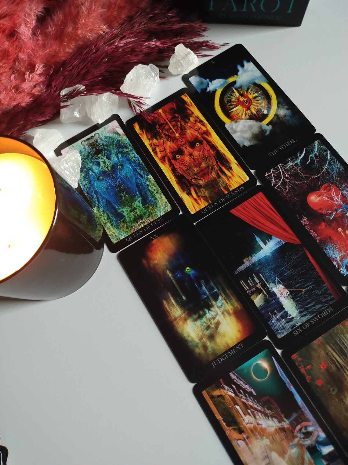 Tarot Deck hypnotic Tarot Card Deck, Oracle Deck, Tarot Cards, 78 Cards ...