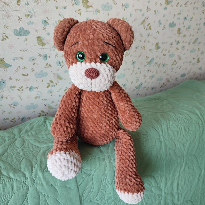 Crochet Bear Pattern PDF – DIY Amigurumi Tutorial – Instant Download ...