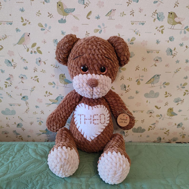 Crochet Bear Pattern PDF – DIY Amigurumi Tutorial – Instant Download ...