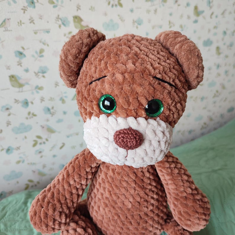 Crochet Bear Pattern PDF – DIY Amigurumi Tutorial – Instant Download ...
