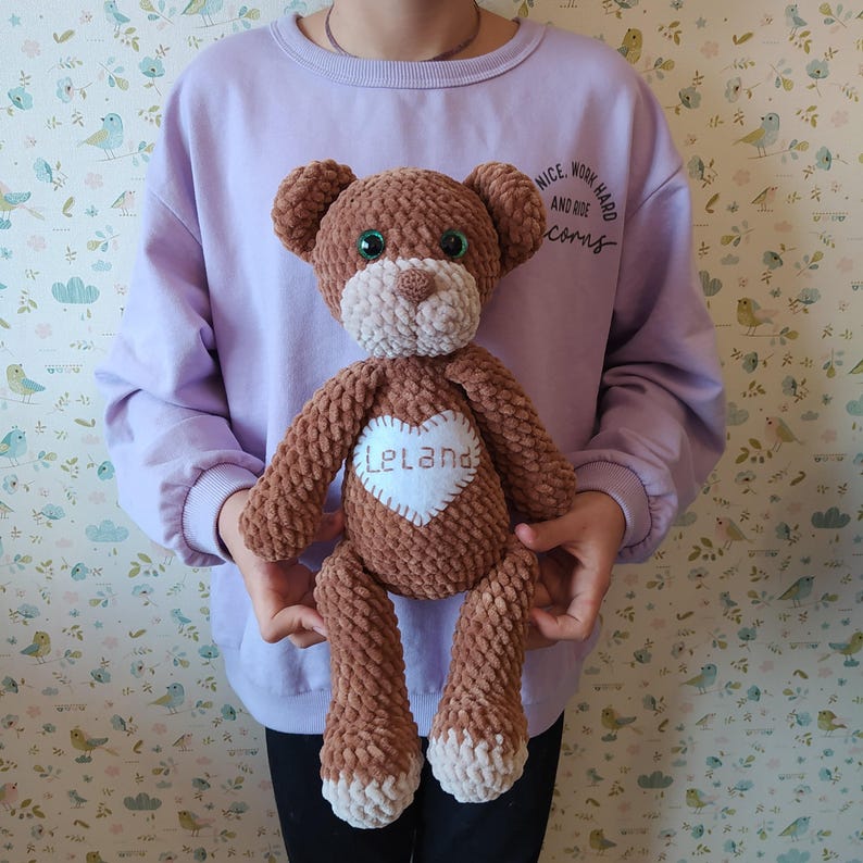 Crochet Bear Pattern PDF – DIY Amigurumi Tutorial – Instant Download ...