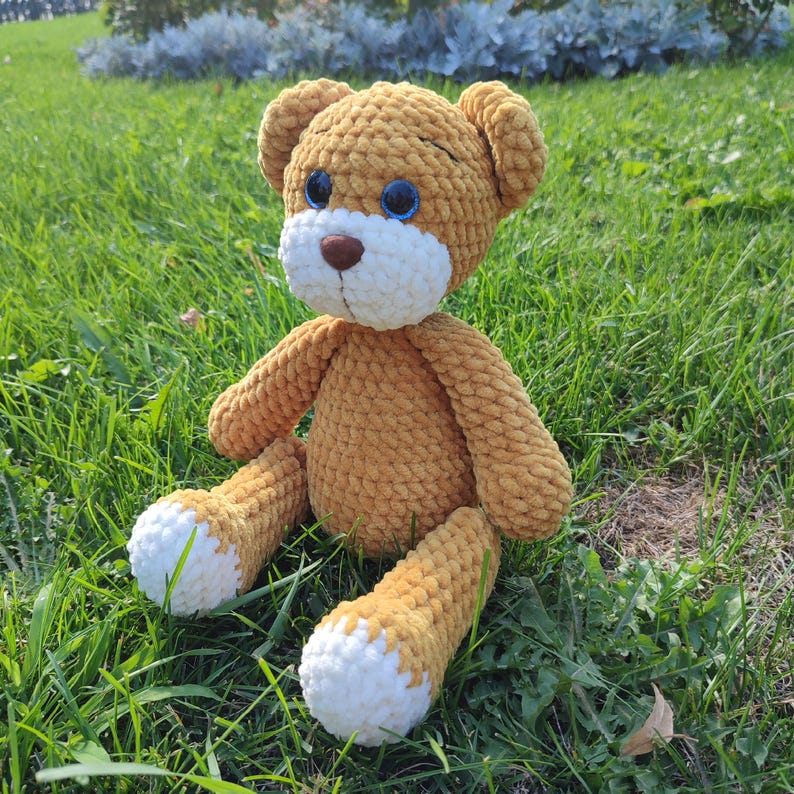 Crochet Bear Pattern PDF – DIY Amigurumi Tutorial – Instant Download ...