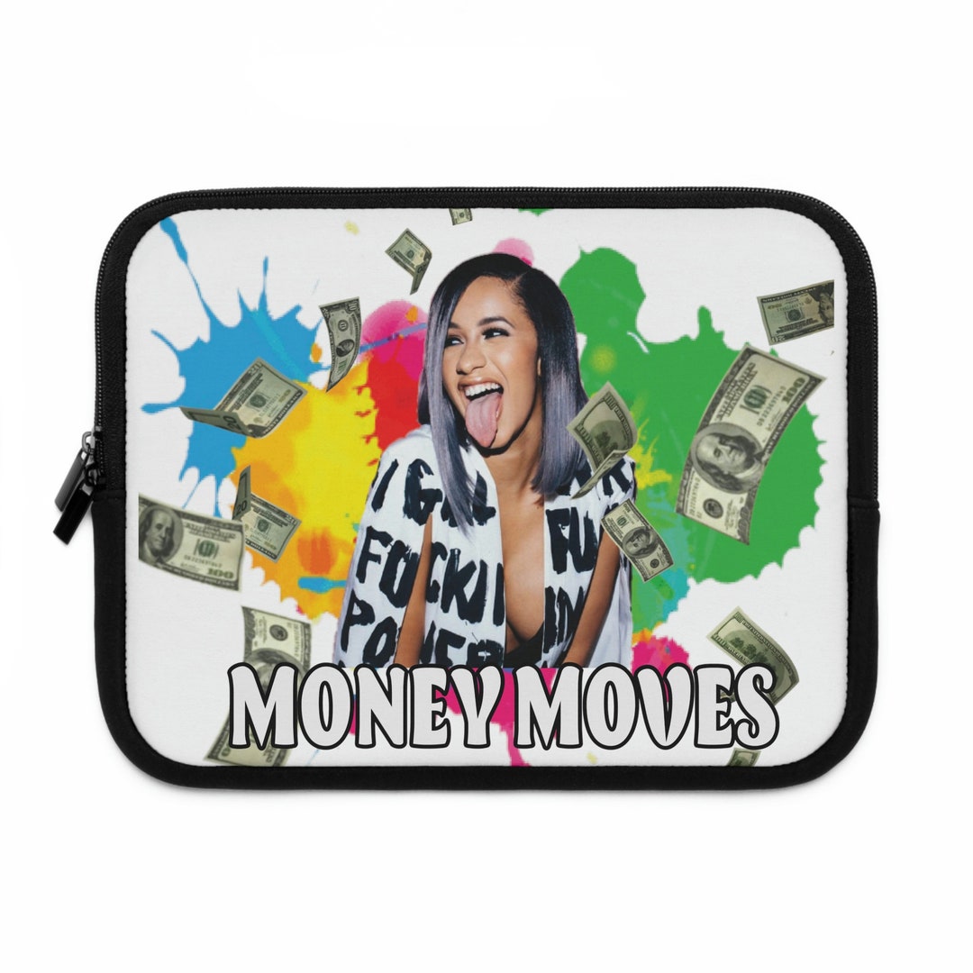Cardi B Money Moves Laptop Sleeve - Etsy
