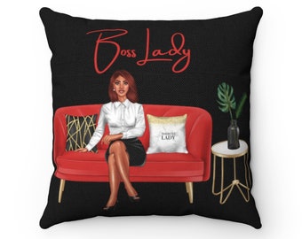 Boss Pillow | Etsy