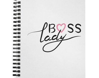 Boss Lady Notebook | Etsy
