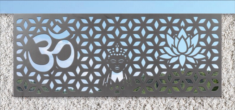 Claustras Buddha DXF, Laser Cutting Files, Water Jet Cutting, Buddha ...