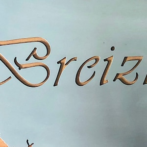 Bretagne Breizh DXF, Fichiers découpe laser, découpe Jet d'eau, Stencil ...