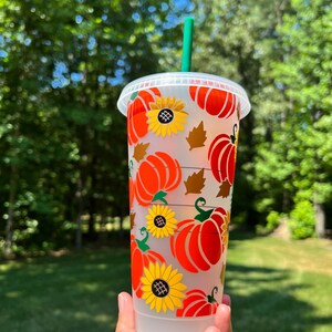 Pumpkin Cup Sunflower Cup Fall Cup Autumn Cup Fall Season Gifts for Her ...