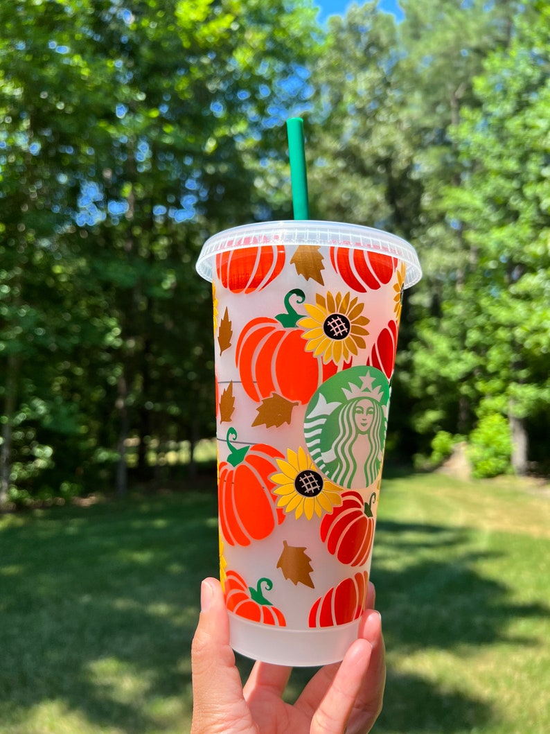 Pumpkin Cup Sunflower Cup Fall Cup Autumn Cup Fall Season - Etsy