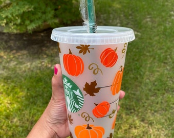 Fall Starbucks Cup | Etsy