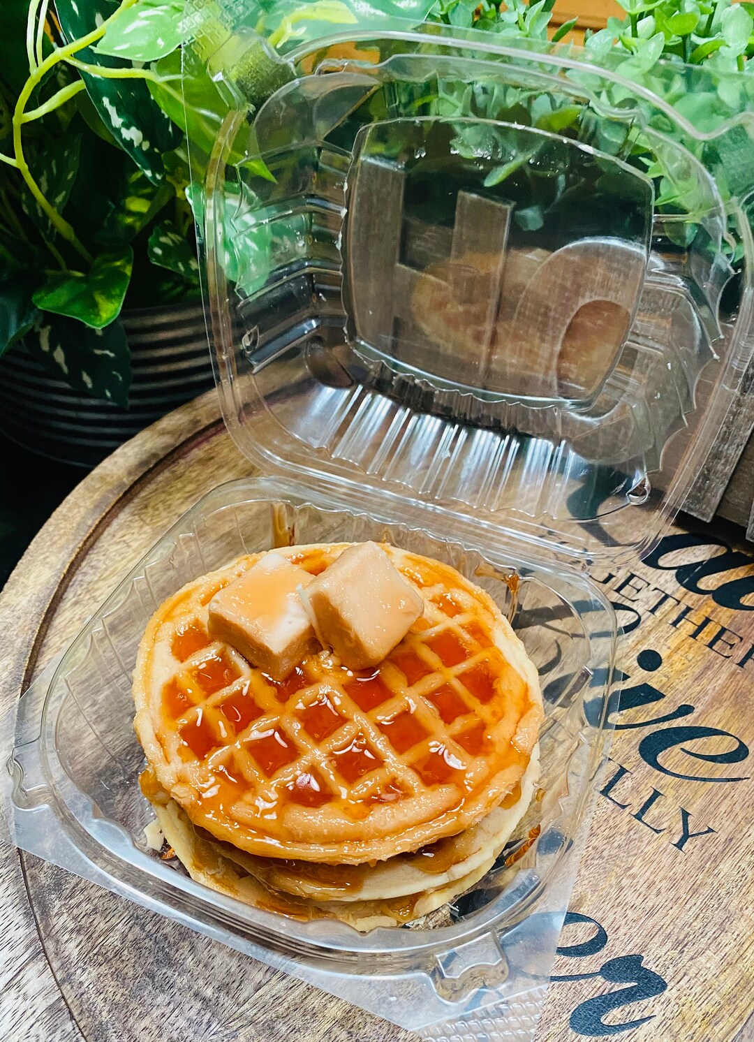 Waffles Candle - Etsy