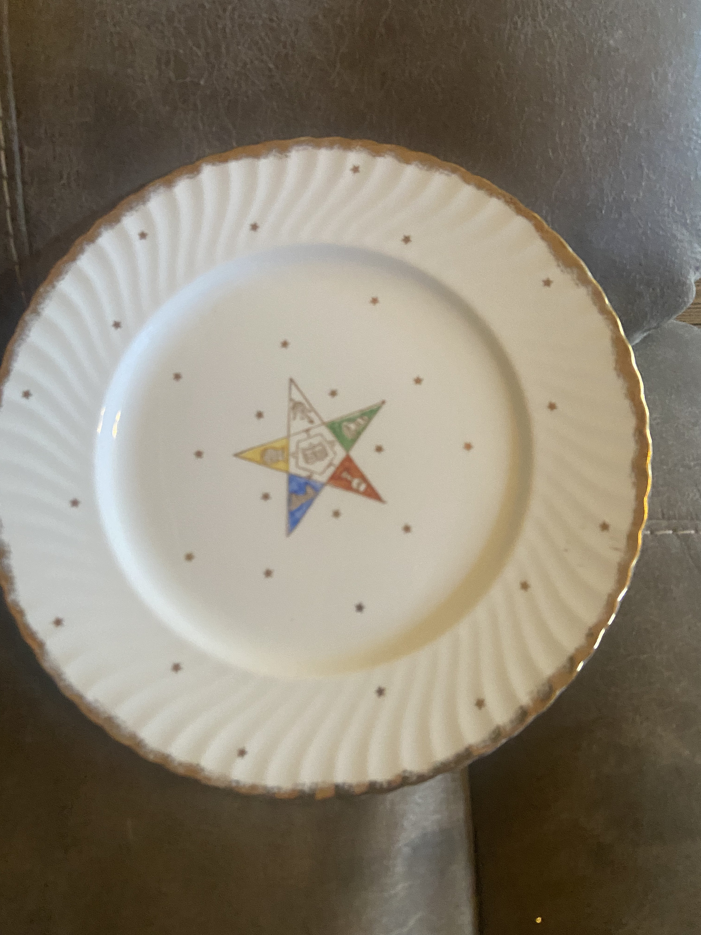 Masonic Plate Order of Star - Etsy