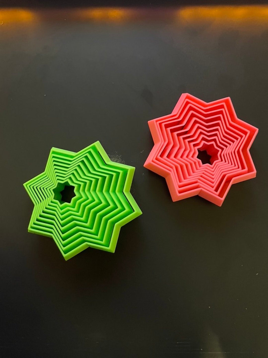 3D Printed Fidget Star Desk Toy - Etsy UK