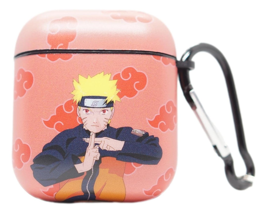 Anime Inspired First Generation AirPod Orange Case With Key Chain ...