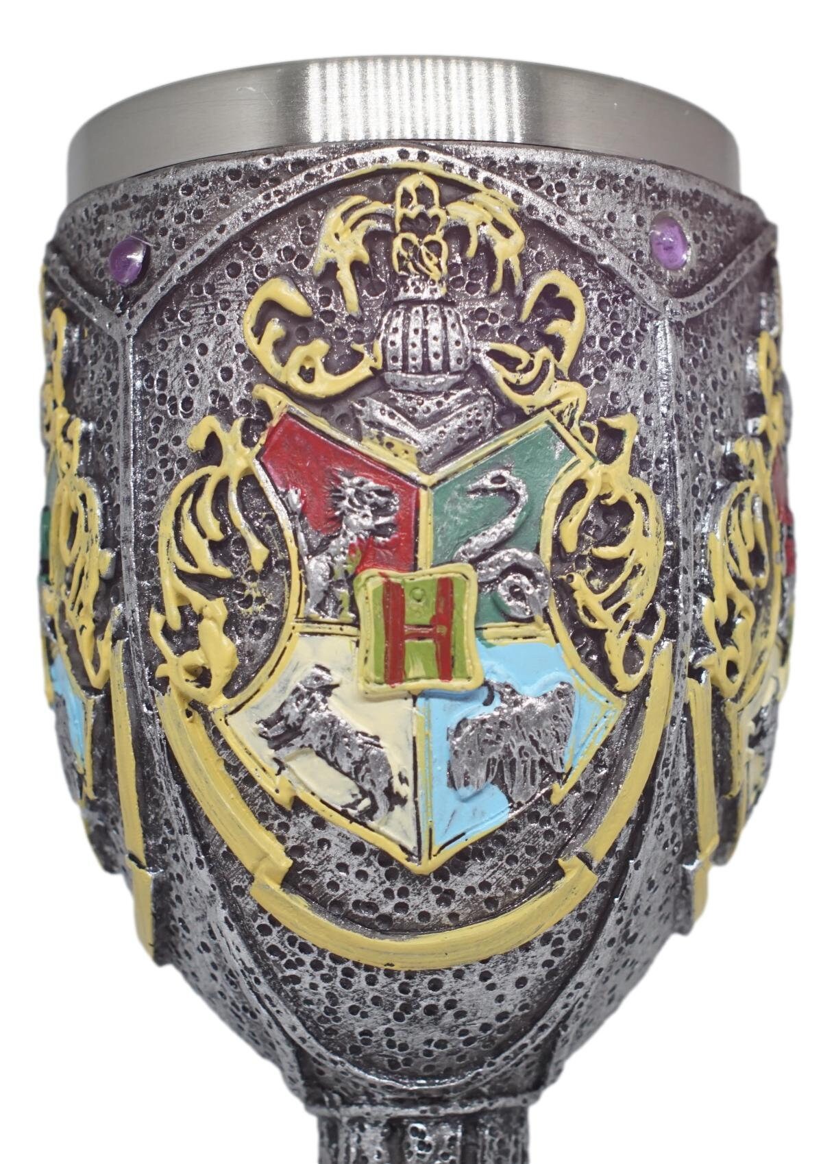 Magical Resin Chalice Goblet With Stainless Steel Decoration - Etsy